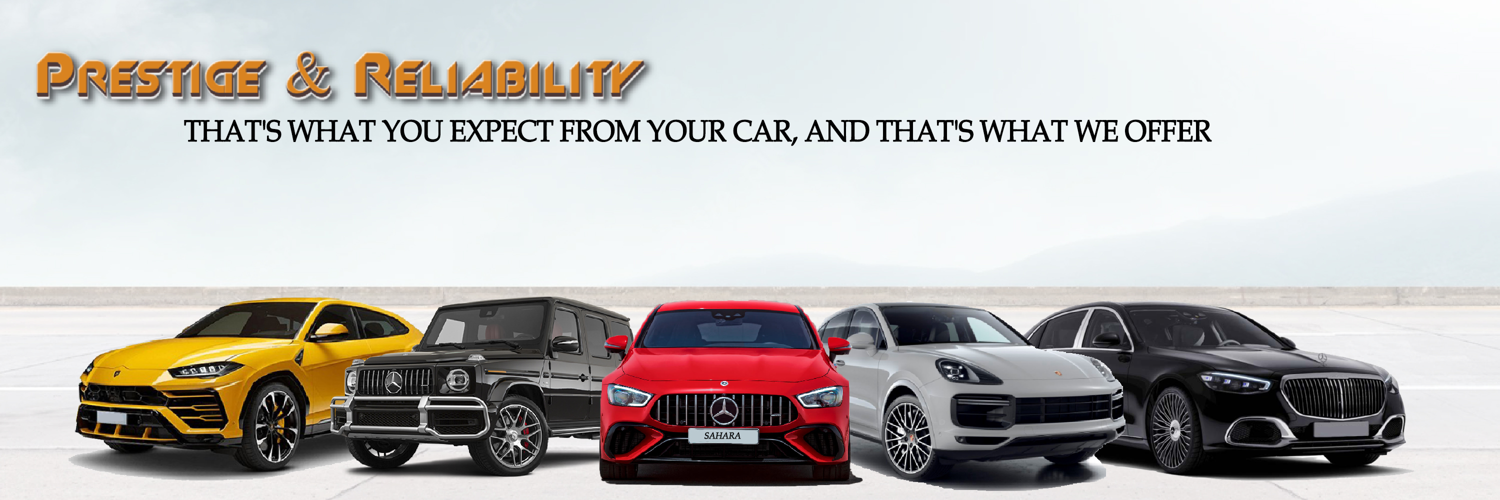 Sahara Motors Dubai - Premium Car Models 2023